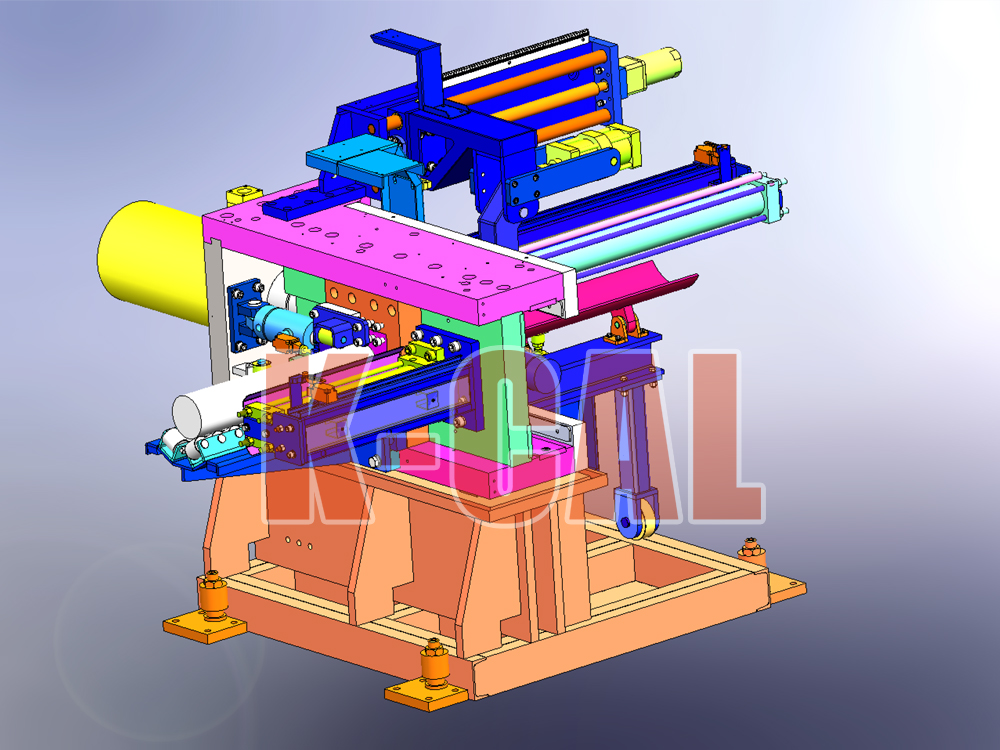 Integral Hot Shear -Press Feeding Line - 广东千卡工业铝材装备有限公司